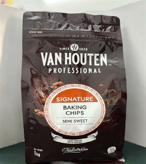 Socola Chip đen Van Houten 1kg