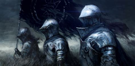 Epic Fantasy Warriors Hd Wallpaper By Artem Demura