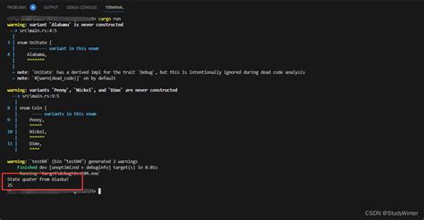 【rust】rust学习 第六章枚举和模式匹配rust Enum String Csdn博客 【rust】rust学习 第六章枚举和模式匹配rust Enum String Csdn博客