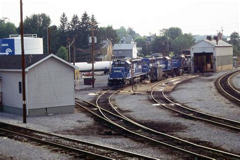 Cr 6358 Cresson Engine House Conrail Photo Archive