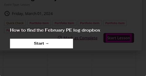 How To Find The February Pe Log Dropbox