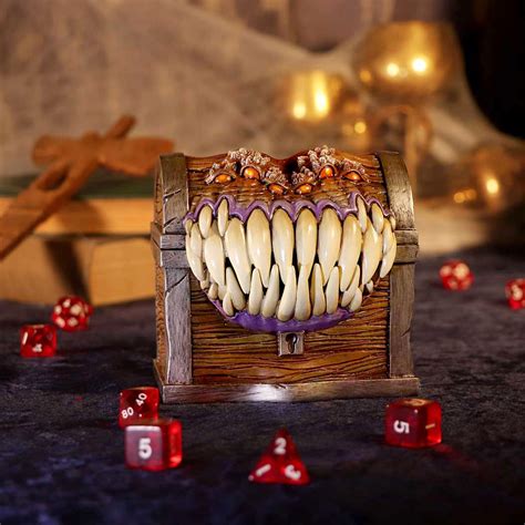 Dungeons And Dragons Mimic Dice Box 113cm Nemesis Now Wholesale