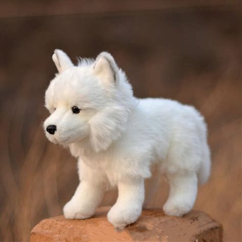 Tammyflyfly Arctic Fox Plush Toy 11 Inches 28cm Soft Snow
