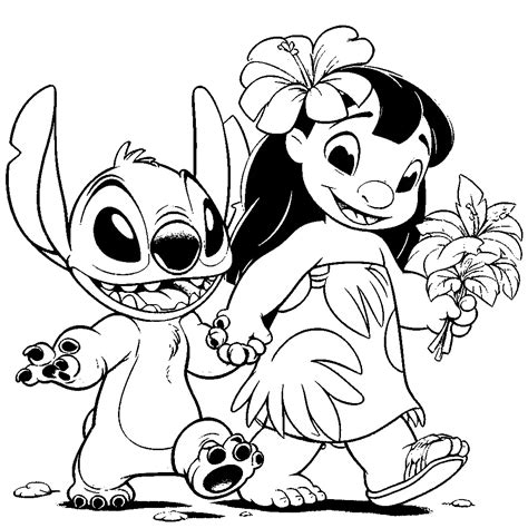 Dibujos De Stitch Para Colorear