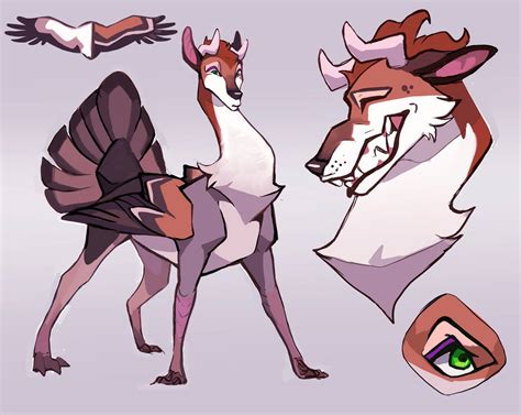 Peryton Open By Grimmla On Deviantart