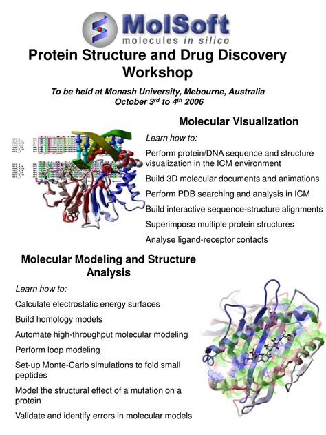 Ppt Molecular Visualization Learn How To Powerpoint Presentation