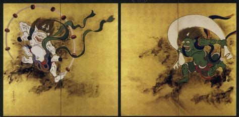 其一の風神雷神図東京友禅は、ぼかし屋友禅へ