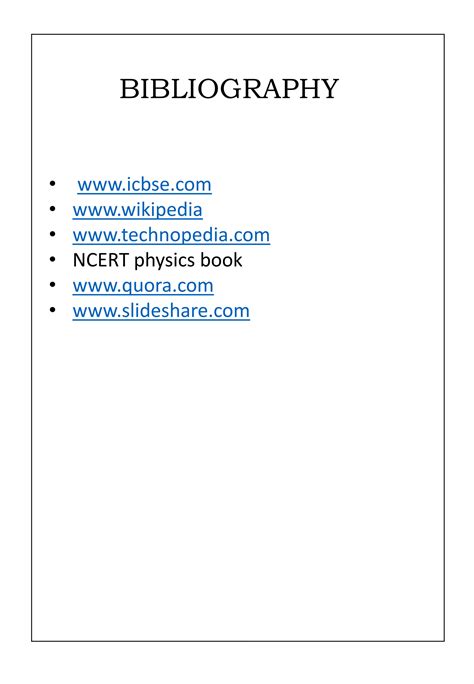 Physics Practical Projectpptx Physics Science