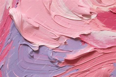 Premium Ai Image A Close Up Of A Pink Paste In The Style Of Lush