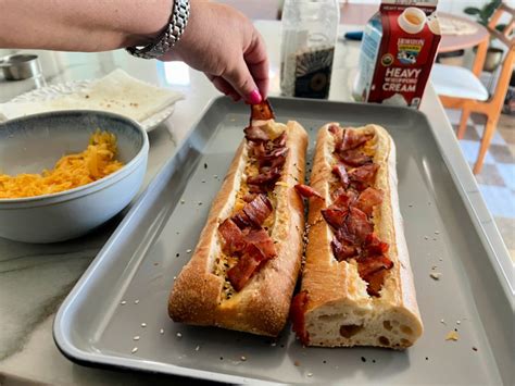 Make A Bacon Bread Egg Boat As An Easy Breakfast Or Dinner