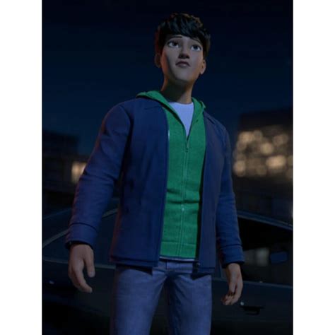 Kenji Kon Blue Jacket Jurassic World Kenji Jacket