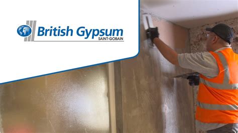 How To Apply A 2 Coat Plaster British Gypsum Youtube