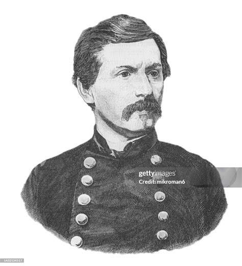 Portrait Of General George Brinton Mcclellan American Soldier Civil War