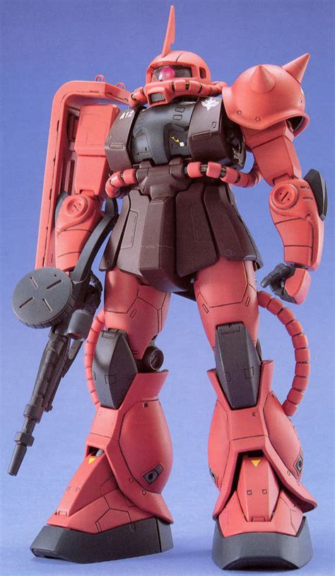 Gundam Mad Gundam Models 1 100 Mg Ms 06s Char`s Zaku Ii
