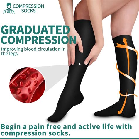 3 Pack Medical Compression Sock Compression Sock For