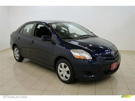 2007 Nautical Blue Metallic Toyota Yaris Sedan 30214346 Photo 9