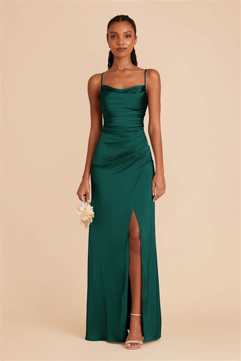 Evening Glam Slit Gown Sleek Minimal Strappy Heels