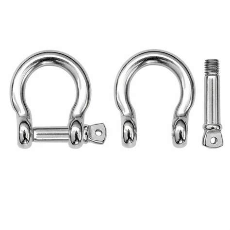 Screw Pin Type Stainless Steel 304 Bow Shackle For Wire Rope