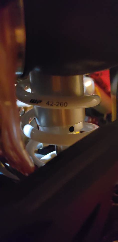 Wp Shock Spring Tech Help Race Shop Motocross Forums Message