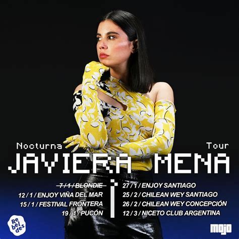Javiera Mena Recorre Chile Con El Esperado “nocturna Tour” La Tercera