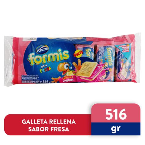 Comprar Galletas Formis Rellenas De Fresa 516 G Walmart Costa Rica Masxmenos Costa Rica