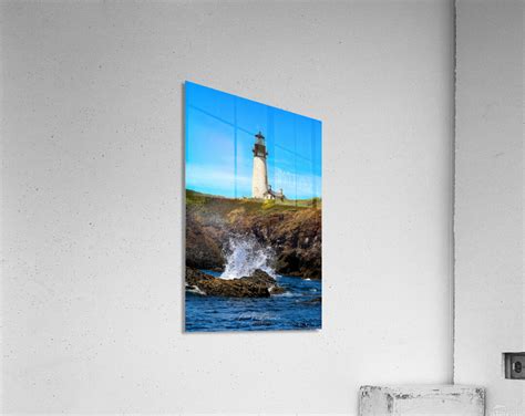 Yaquina Head Lighthouse By Kevin Mccarville Wall Art