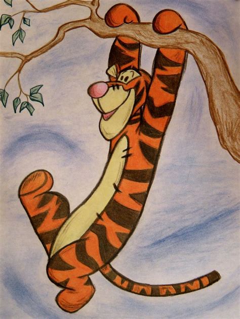 Tigger By Acid Drinker On Deviantart Whinnie The Pooh Drawings