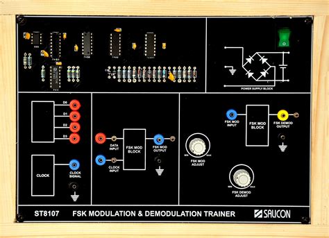 Fsk Modulation And Demodulation Trainer St8107 At Rs 3850piece