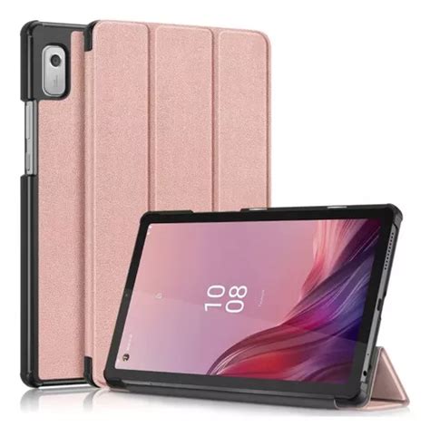 Capa De Tablet De Couro Rosa Para Lenovo Tab M9 Tb 310fu Mercadolivre