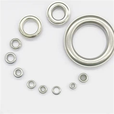 12mm Eyelet Nickel Plated Button Eyelet Banner Grommet Eyelet For