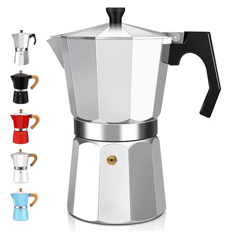 Ditosh 2 Cup Aluminum Espresso Stovetop Moka Pot Express Coffee Maker
