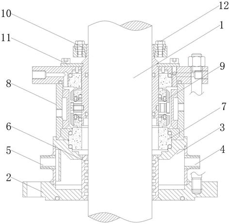 一种机械密封用的高效冷却水箱结构的制作方法