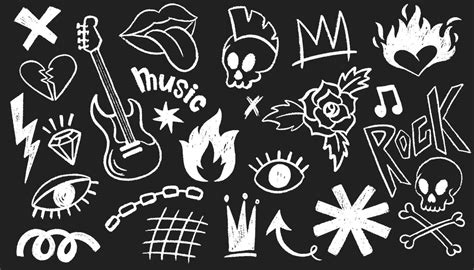 Grunge Rock Tattoos