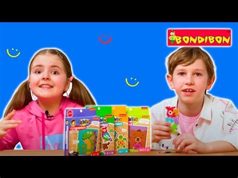 Поиграйка - Распаковка BONDIBON Термомозаика Творчество с Луки ...
