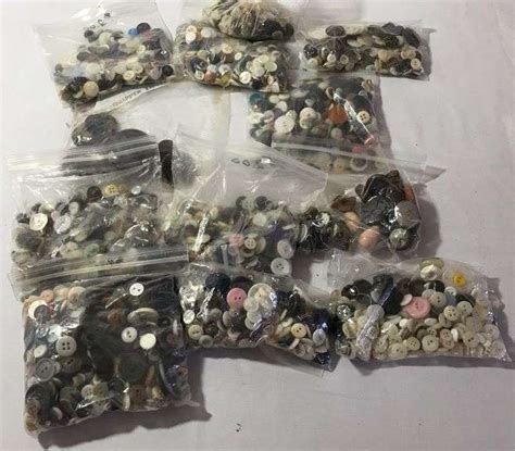 Assorted Buttons Creamer Auction