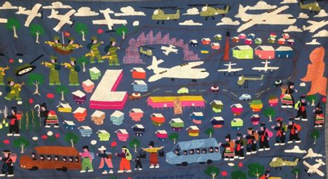 The Fabric Of Memory Story Cloth As Art And History For Hmong In Usa