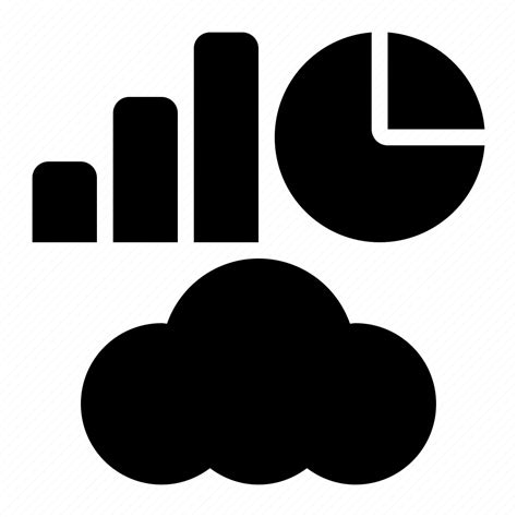 Cloud Analytics Computing Report Performance Analysis Icon