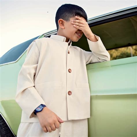 Dishdasha With Vest Zirزر