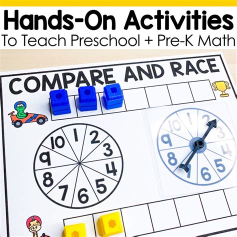 Preschool Pre K Math Comparing Numbers To 10 Unit 7 Guided Math Curriculum