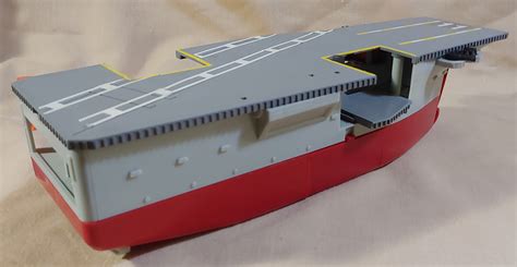 Micro Machines Aircraft Carrier 1988 Screaming Greek