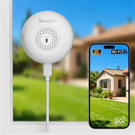 Noonkey Window Camera For Home Security 3mp Ultra Hd