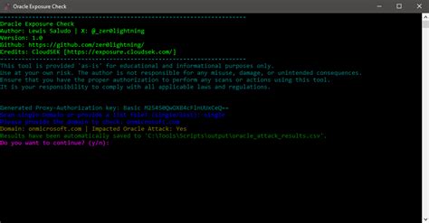 Github Zer0lightningoracle Exposure Check Oracle Exposure Check