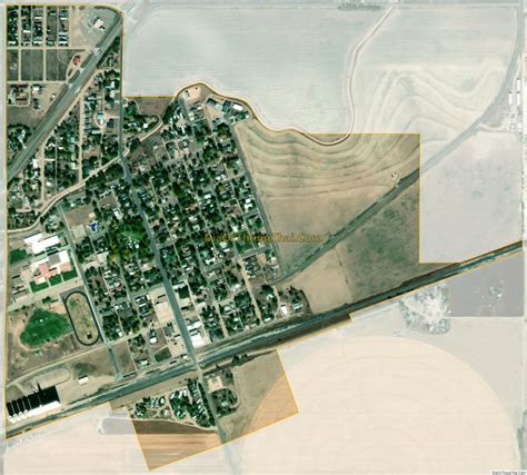 Map Of Deerfield City Kansas Thong Thai Real