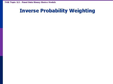 145 Topic 2 3 Panel Data Binary Choice