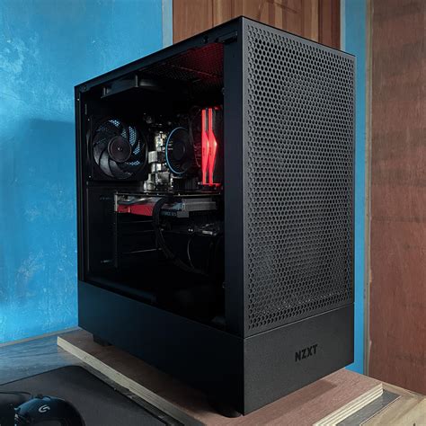 Nzxt H5 Flow Full Build Rcustompcbuilding