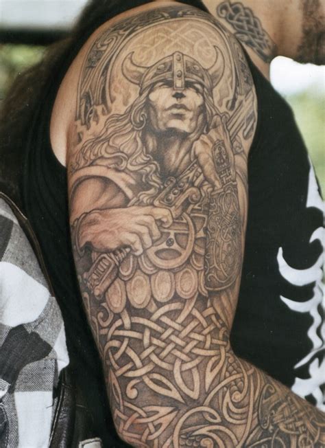 Warrior Tattoos Sleeve