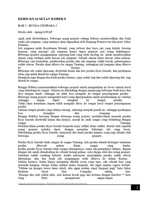 Keris Kyai Setan Kober 8 Pdf