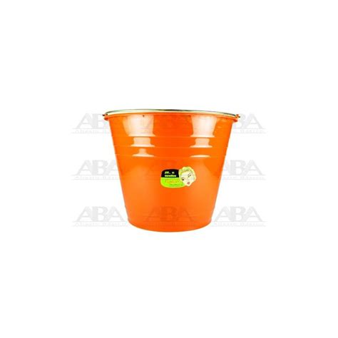 Cubeta De Plástico Nº20 Naranja
