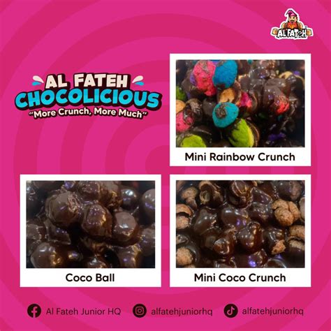 Al Fateh Cocojar Chocolicious Balang 300ml Mini Coco Crunch Coco Rice