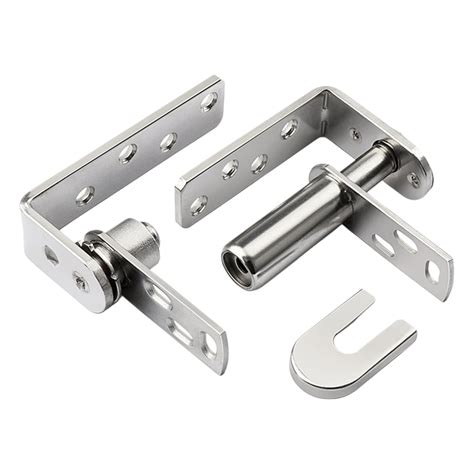 Stainless Steel Hinges 1 Pair Automatic Closing Double Action Spring